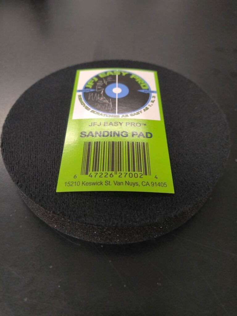 JFJ Easy Pro Sanding Pad - JFJ Disc Repair: CD, DVD Restoration Experts