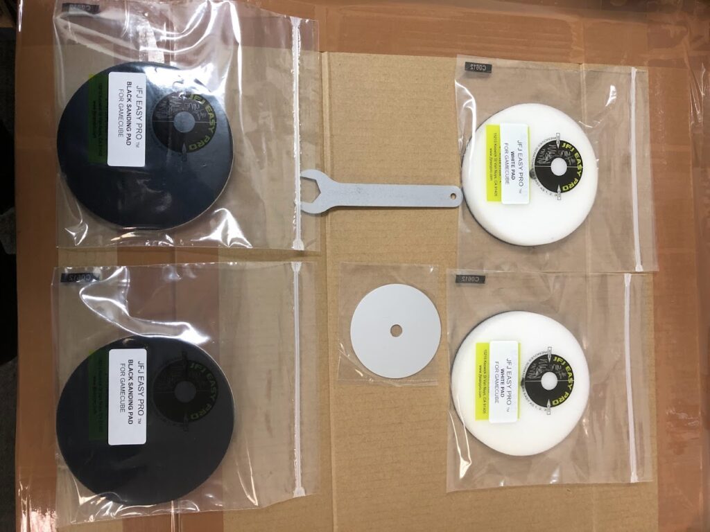 JFJ Easy Pro Game Cube Supply Starter Kit - JFJ Disc Repair: CD, DVD ...