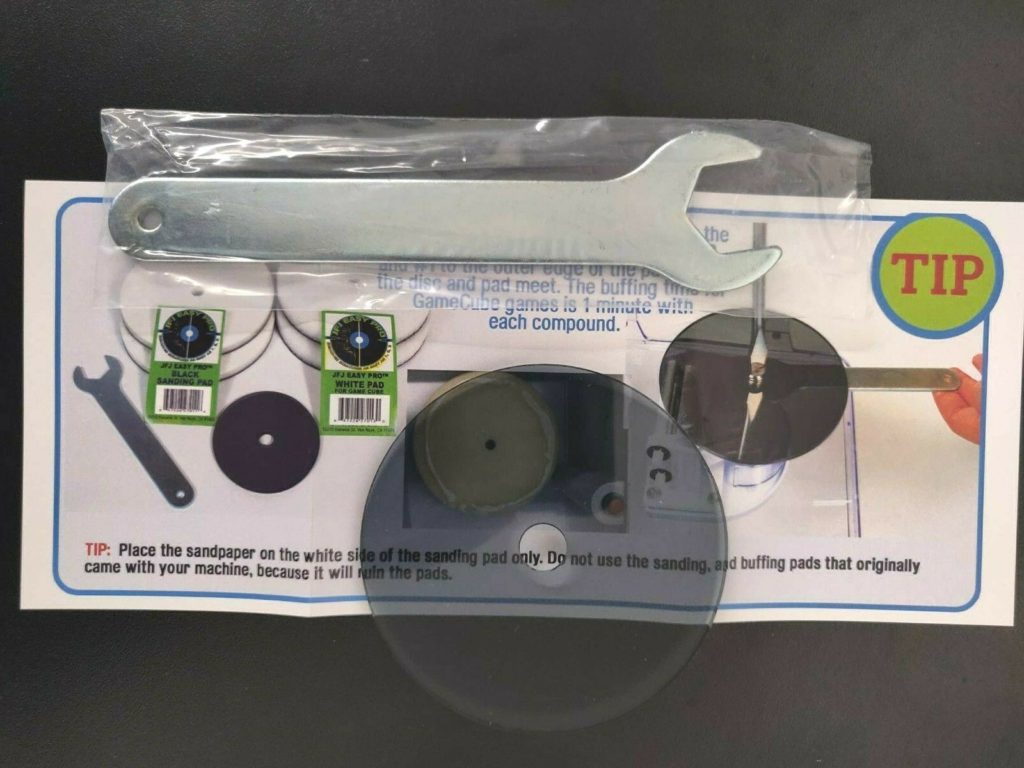 JFJ Easy Pro Game Cube Supply Starter Kit - JFJ Disc Repair: CD, DVD ...